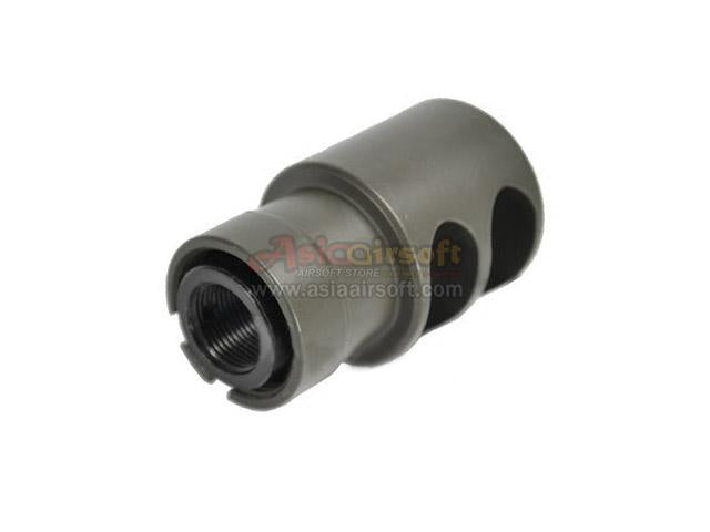 [Army Force] Zentico Type DTK-2 Muzzle Brake[-14mm/24mm] – Asiaairsoft
