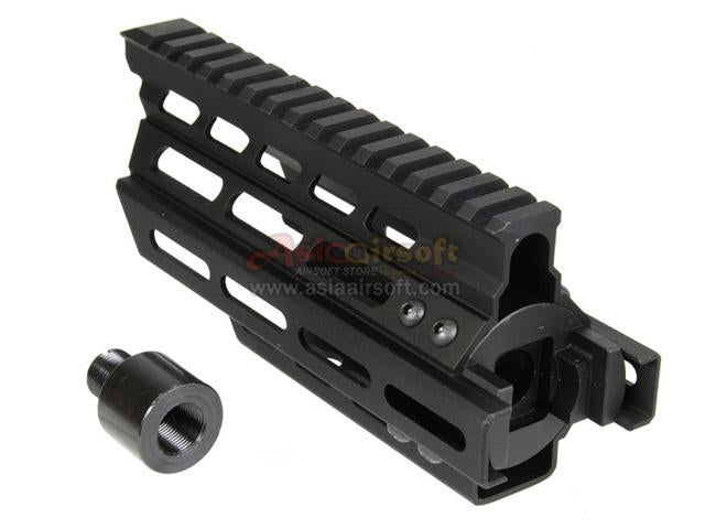 [BattleAxe] CNC ALuminium P90 RAS Handguard[M-LOK System][BLK ...