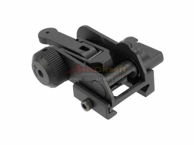[Army Force] Full Metal Foldable Rear Sight[For MK18 MOD 1 Build ...