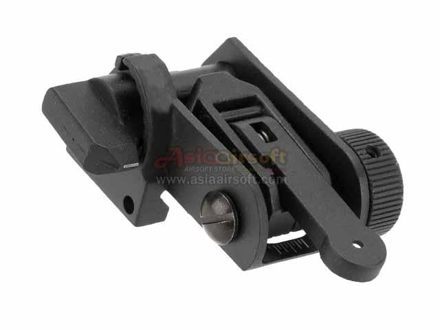 [Army Force] Full Metal Foldable Rear Sight[For MK18 MOD 1 Build ...