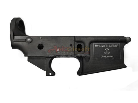 [WE-Tech] MK18 MOD 0 M16A1 Lower Receiver[Engraved Logo][BLK] – Asiaairsoft