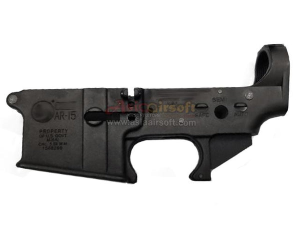 [WE-Tech] MK18 MOD 0 M16A1 Lower Receiver[Engraved Logo][BLK] – Asiaairsoft