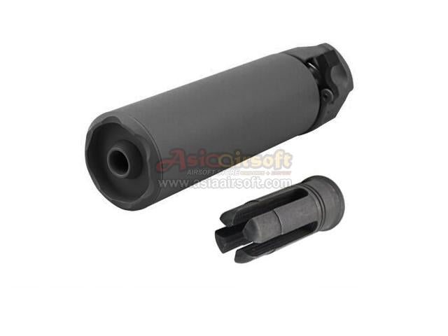 [5KU] QD AAC Style SOCOM 556 MINI2 Silencer with -14mm CCW Flashider[B ...