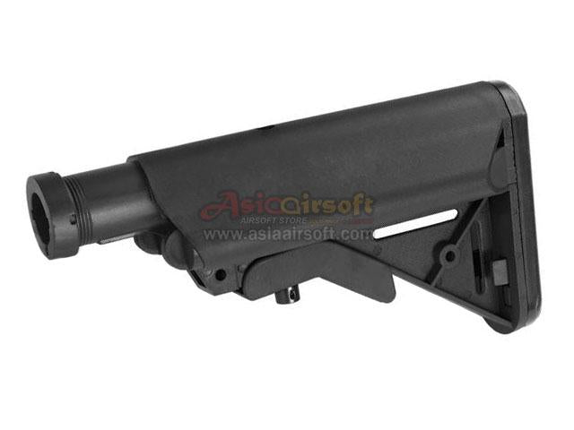 [CYMA] Crane Stock W/ AEG Buffer Tube[For AEG M4/MK18][BLK] – Asiaairsoft
