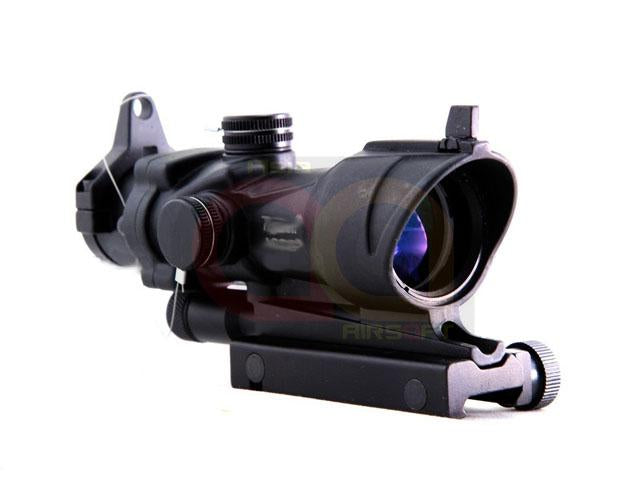 [CN Made] 4x32 B Tactical ACOG Clone Red Illuminated CrossHair Rifle S ...