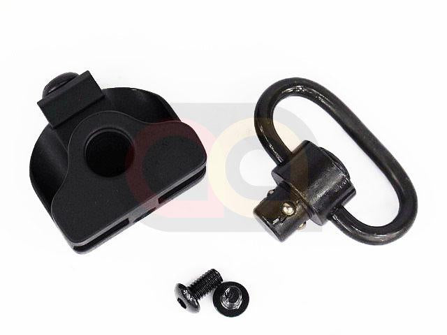 [Army Force] Gear Sector Rail Mount Offset QD Sling Swivel[BLK ...