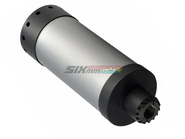 [5KU] DTK PUTNIK Mock Silencer/Suppressor[BLK/SV] – Asiaairsoft