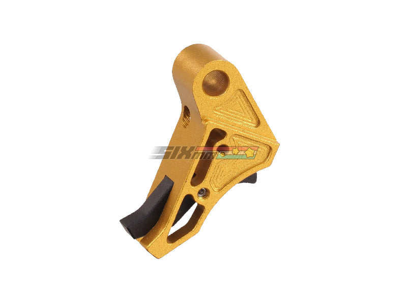 [5KU] EX Style CNC Aluminium Flat Trigger Set[For Tokyo Marui G17 / G1 ...