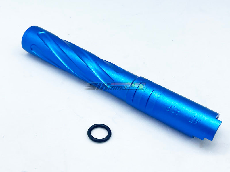 [5KU]Tornado 5 Inch Aluminium Threaded Outer Barrel [For Tokyo Marui H ...