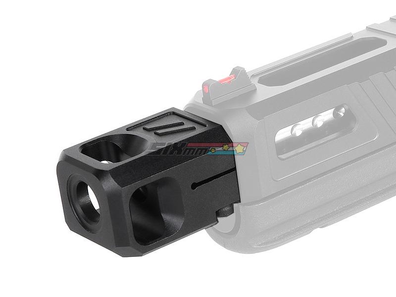 [5KU] ZE PRO Compensator V2[ -14mm CCW][BLK] – Asiaairsoft