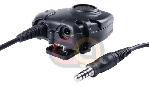 [Z.Tactical] Peltor Style PTT For [Kenwood] – Asiaairsoft