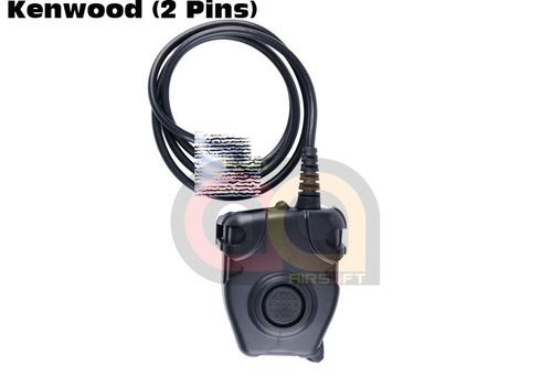 [Z.Tactical] Peltor Style PTT For [Kenwood] – Asiaairsoft