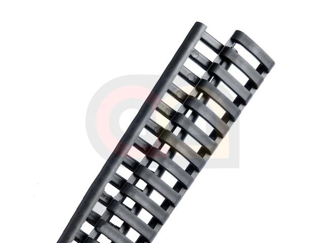 [Ergo] 18-Slot Ladder LowPro Rail Cover, package of 2 covers[BLK ...