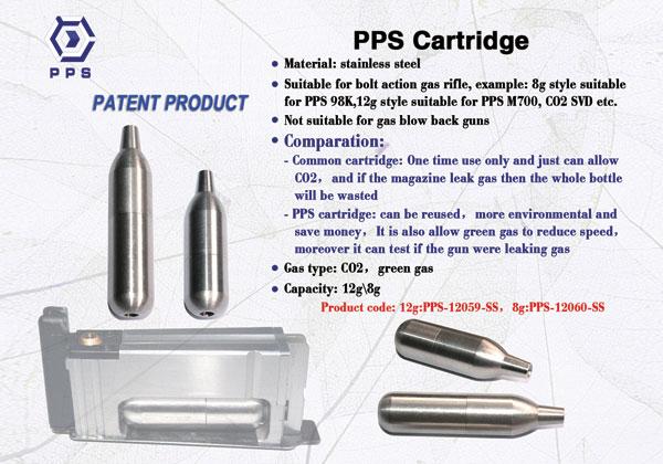 [PPS] Rechargeable Cartridge[For PPS 98K Rifle] – Asiaairsoft