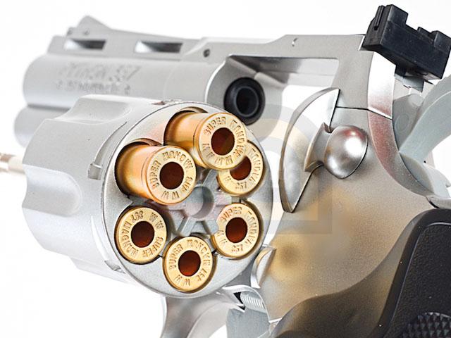 [Tokyo Marui] Spring Python 357 4 inch[Stainless Silver] – Asiaairsoft