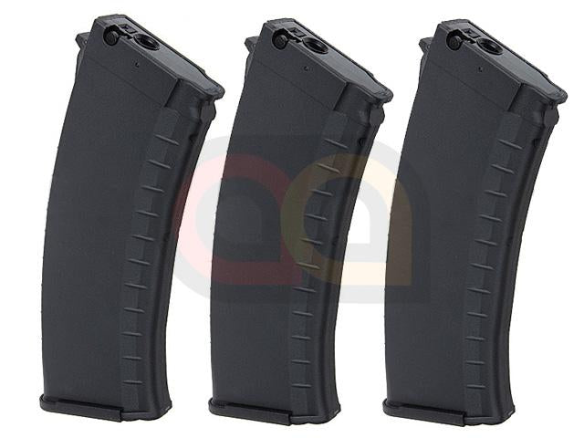 [KWA] AK74 AKR/ERG AEG Magazine[30/60rds][3pcs/Set][BLK] – Asiaairsoft