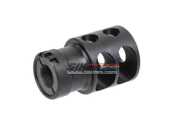 [Asura Dynamics] Russain Style DTK-2 Muzzle Brake[24mm][CCW] – Asiaairsoft