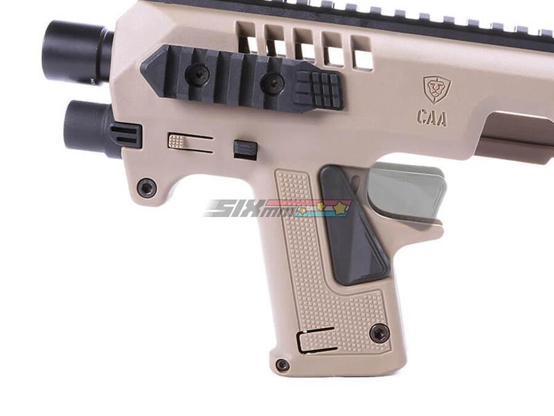 [CAA Airsoft] Micro RONI Pistol-Carbine Conversion[For Glock G17 G18 G ...