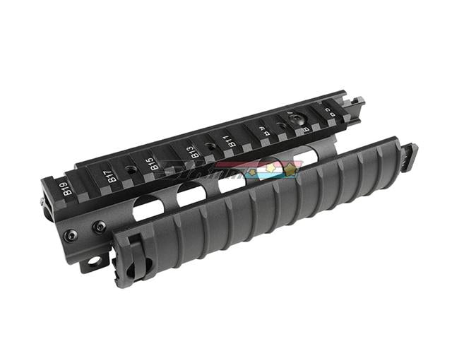 [CYMA] KAC Style MP5 Rail Cover Handguard W/Foregrip And Outer Barrel ...