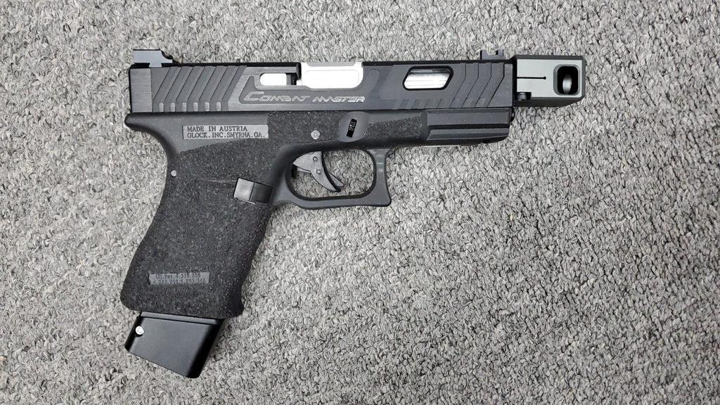 [MadDog Custom] TTI G19 Combat Master G19 W/ Compensator[BLK] – Asiaairsoft