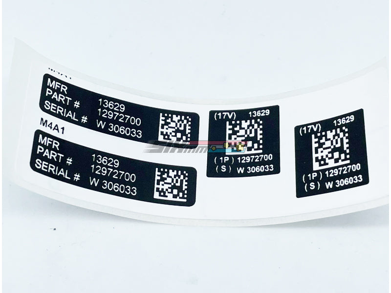 [MadDog] New Spec-Ops-Concept Military Weapon QR code sticker[For M4A1 ...