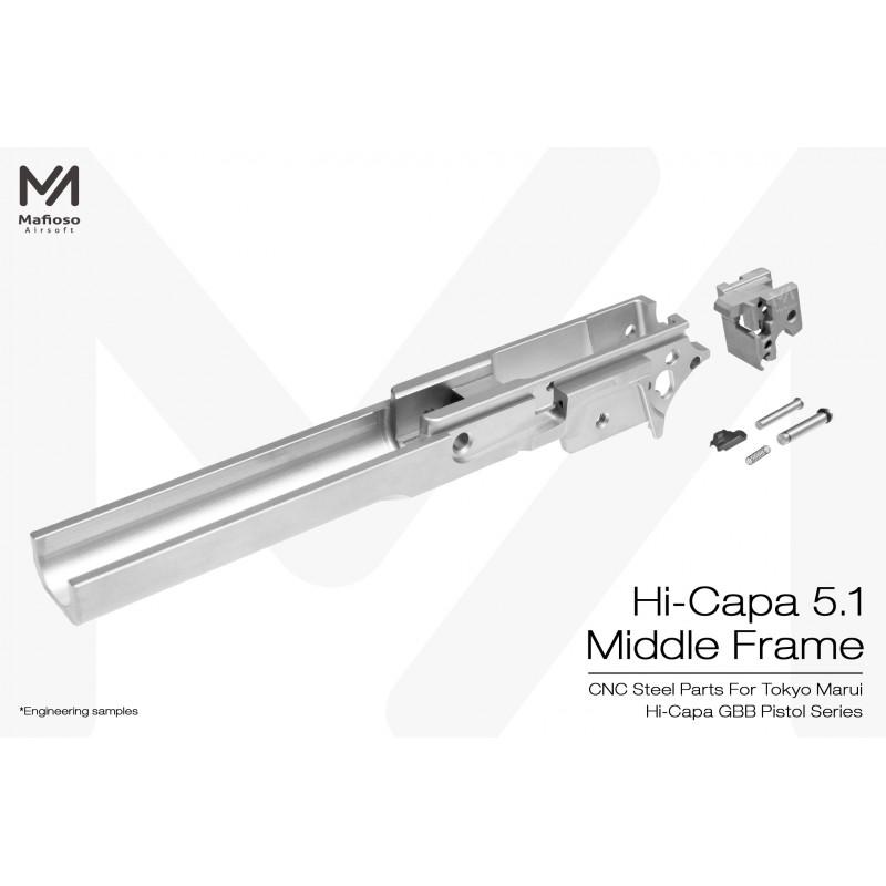 [Mafio Airsoft] CNC Steel Middle HICAPA Frame[For Tokyo Marui HI CAPA ...